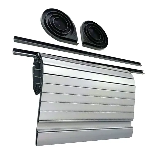 2025 New style pvc tambour door vertically scrolling