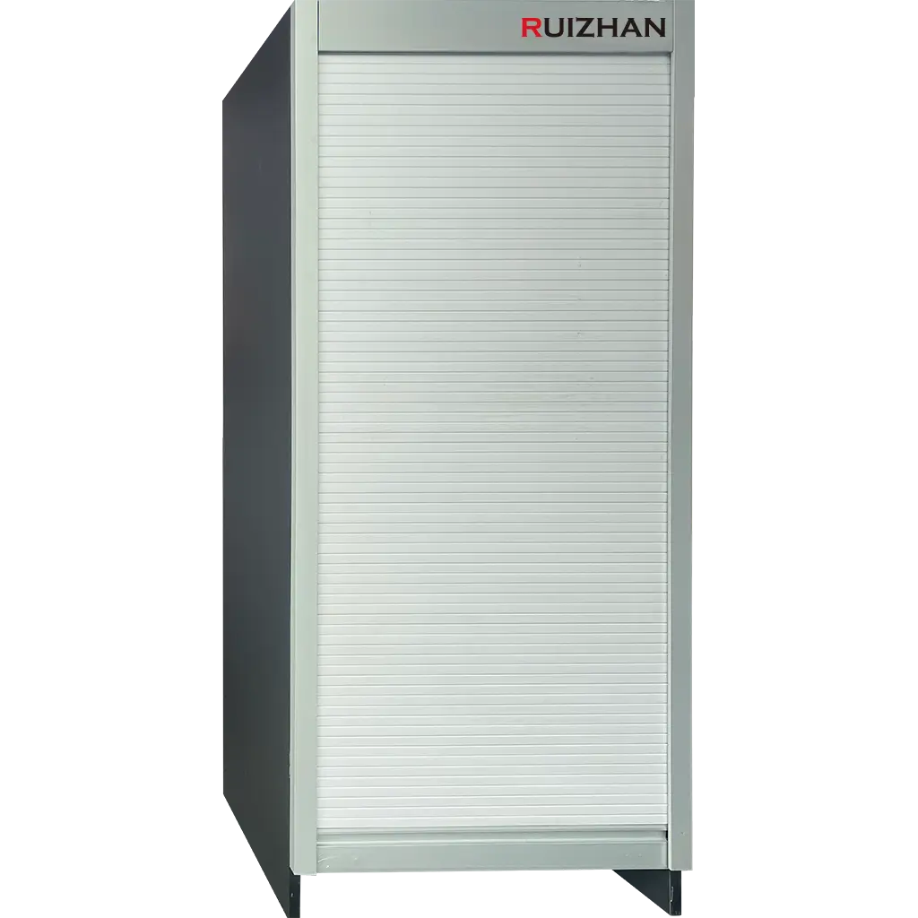 Vertical roll up cabinet doors kit adaptable